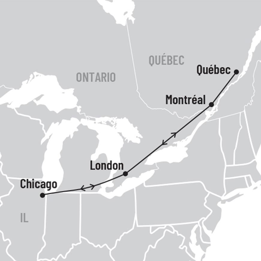 Chicago express - Groupe Voyages Québec