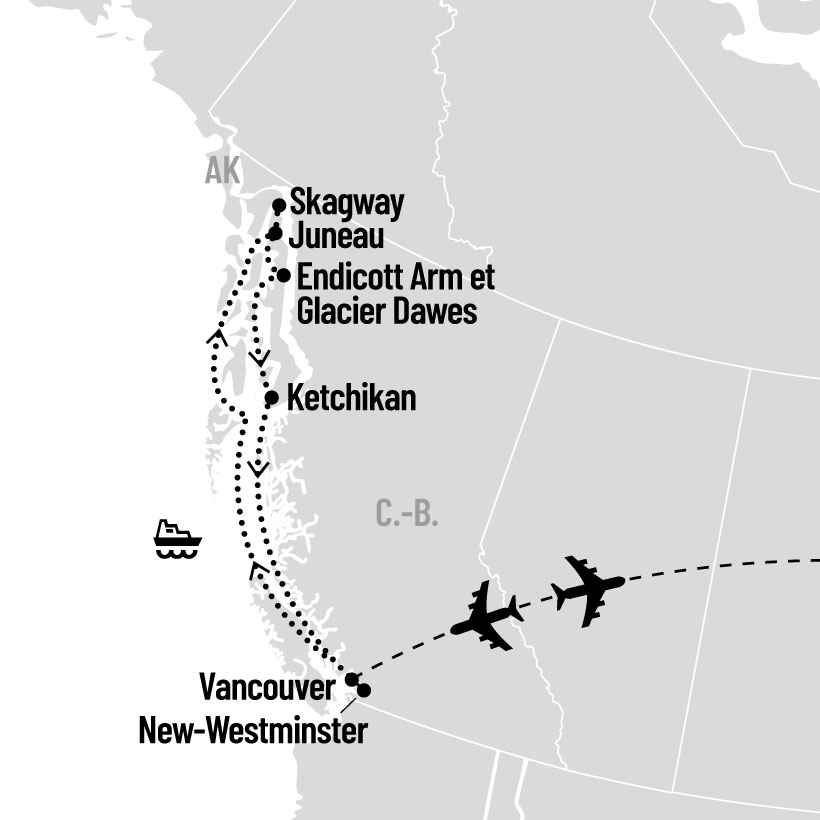 Croisière en Alaska - Groupe Voyages Québec