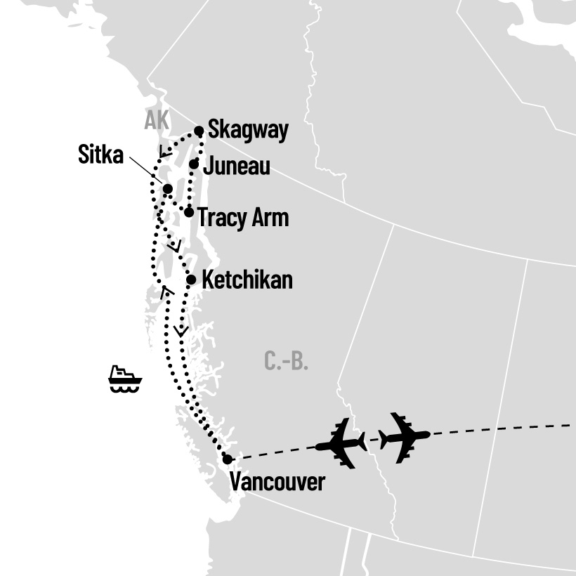 Croisière en Alaska - Groupe Voyages Québec