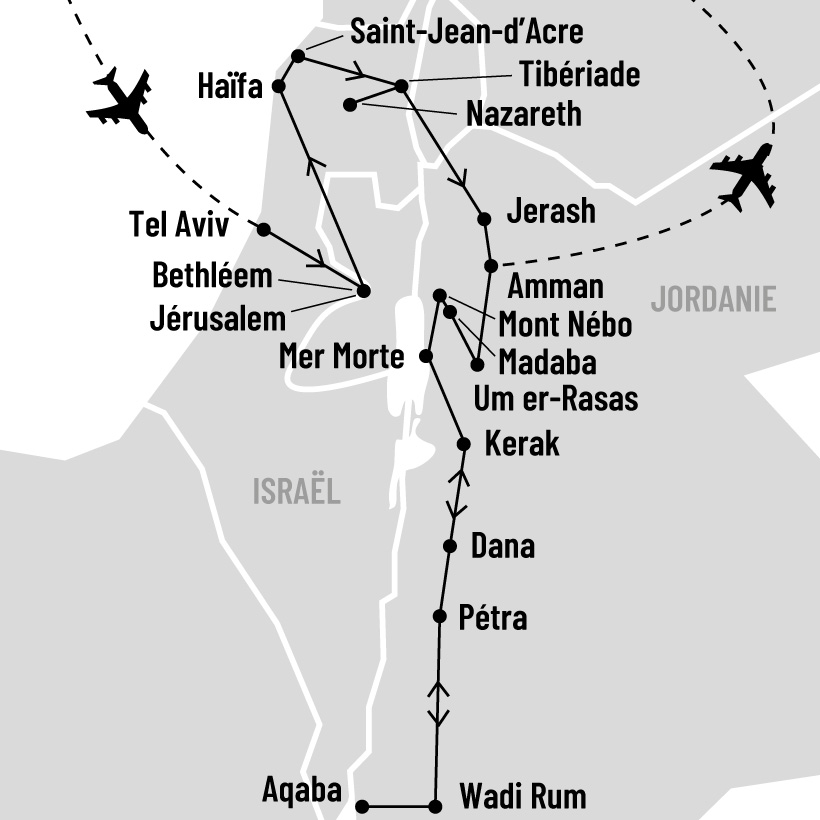 Israël et Jordanie - Groupe Voyages Québec